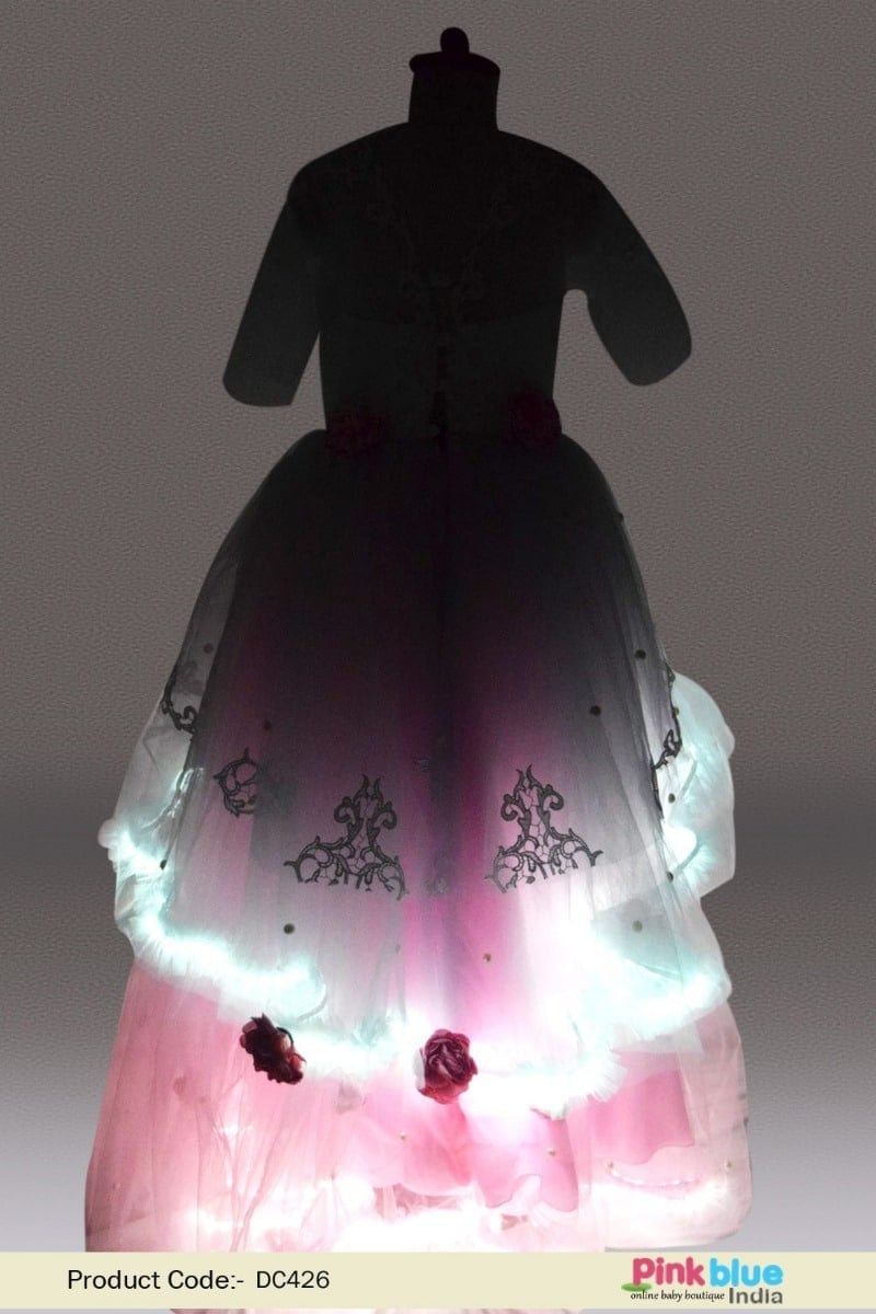 Princess Costume Light up Girls kids dress – Light up Princess Dress